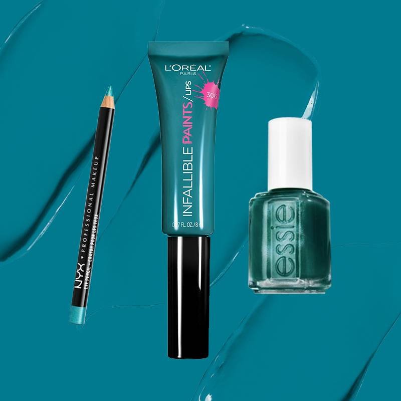 Monochrome Makeup Moment: Teal Blue | Makeup.com