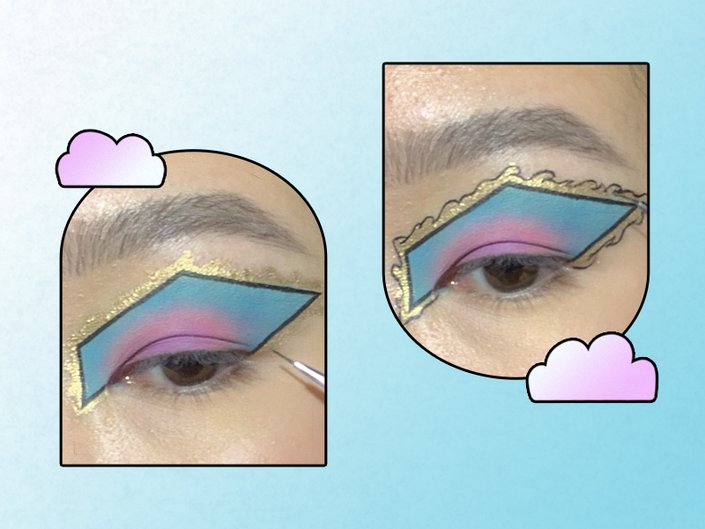 eye art makeup tutorial