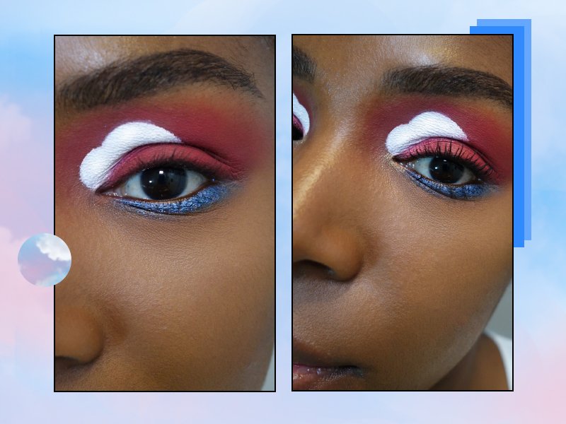 Cloud Eyeshadow Makeup Is the Summer Accessory You Didn’t Know You ...