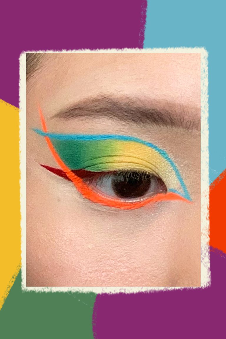 Colorful Geometric Eyeshadow Tutorial | Makeup.com