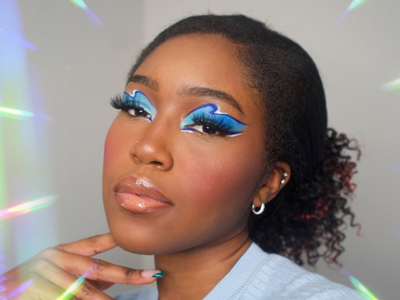 Gradient Squiggle Eye Tutorial | Makeup.com