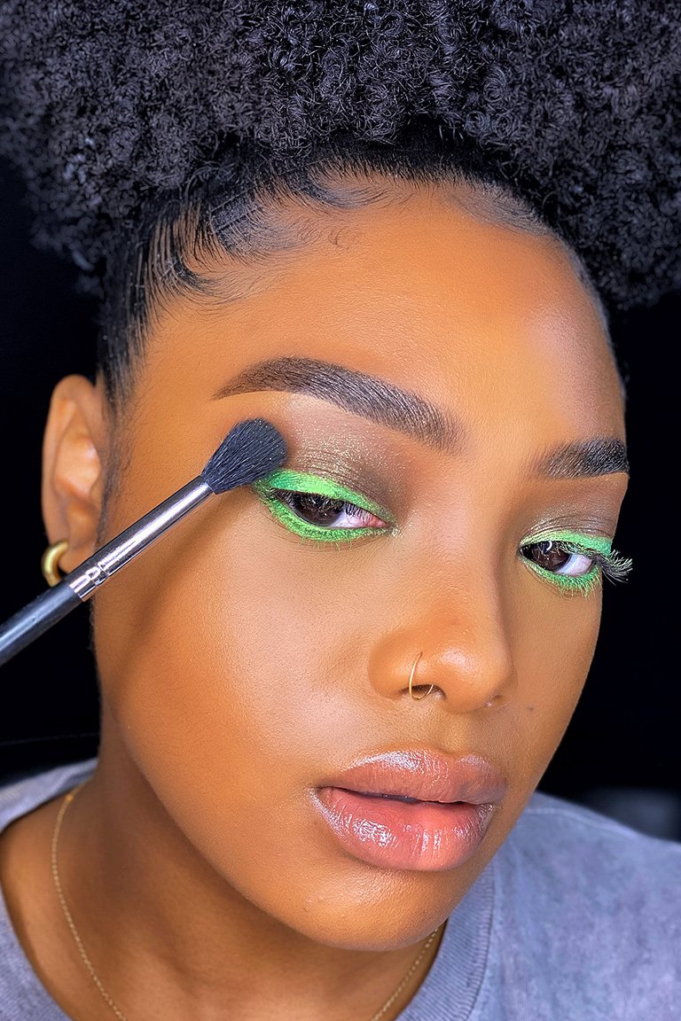 A Bright Green Eyeliner Tutorial for Summer 2021 | Makeup.com