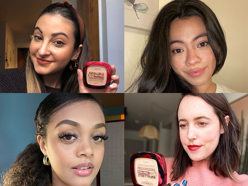 L’Oréal Paris Infallible Fresh Wear Foundation in a Powder Review ...